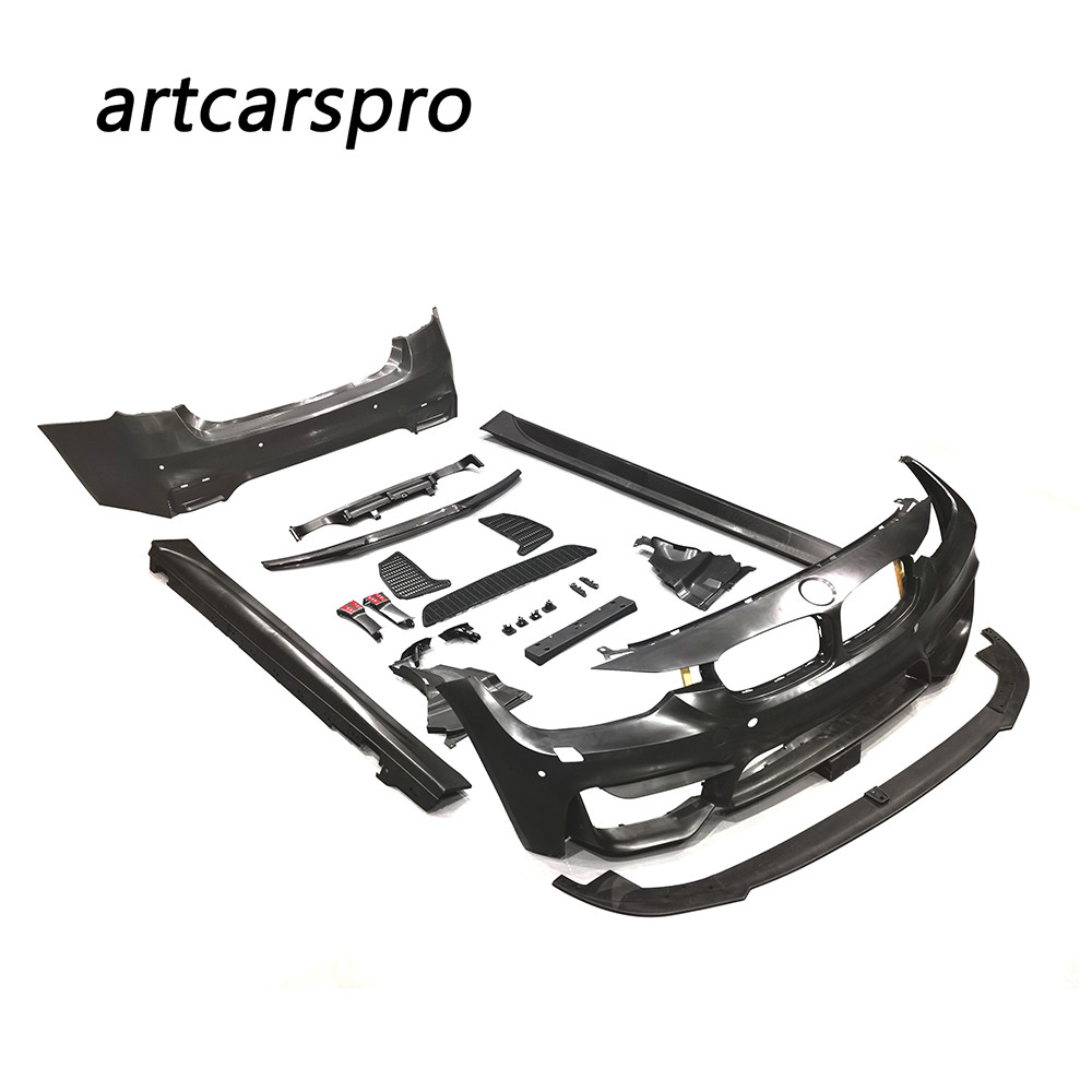 F30 M4 Style Body Kits with Front Bumper For BMW 3 Series F30 F35 2012 ...